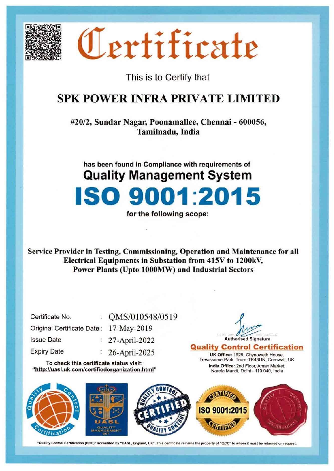 SPK Power Infra Pvt Ltd – Power Generation, Sub- Station, Distribution ...